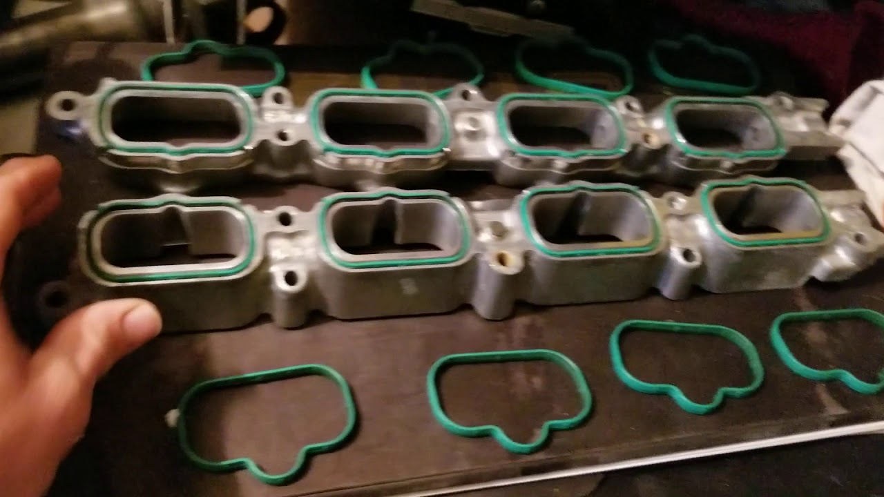 Porting stock 4.6 3v intake 3v swap foxbody homemade charge motion ...