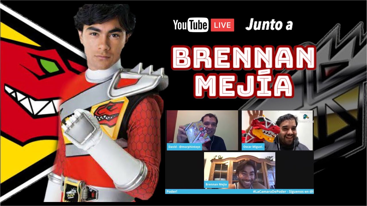 Entrevista a BRENNAN MEJIA - Red Ranger - Power Rangers Dino Charge ...