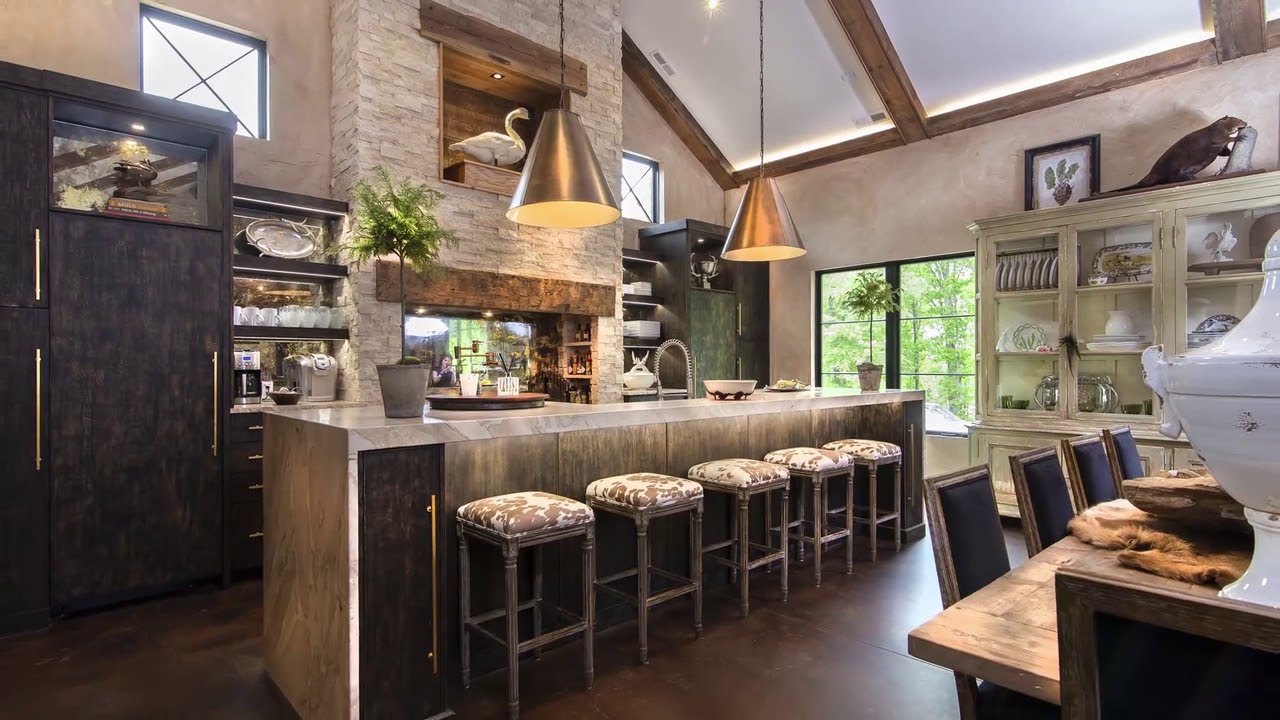 Rustic Hunting Lodge - YouTube