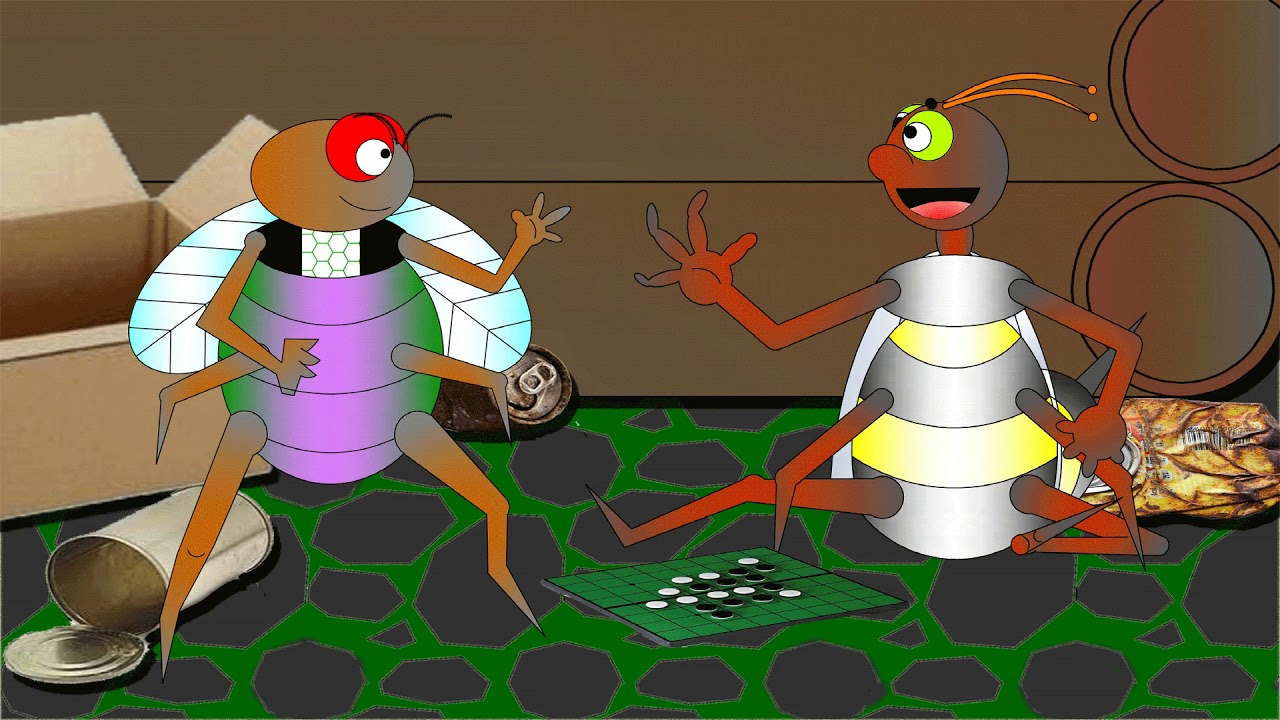 THE FLY : SKY RACE #FunnyCartoon#AC - YouTube