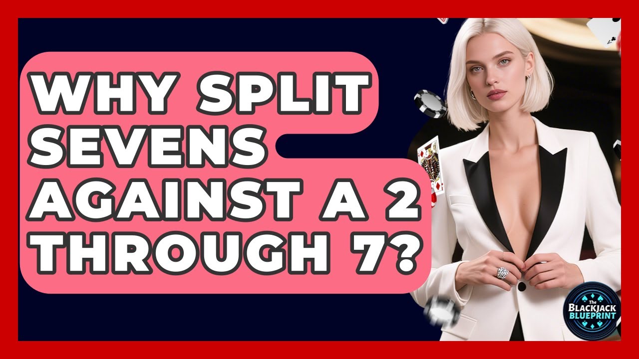 Why Split Sevens Against A 2 Through 7? - The Blackjack Blueprint - YouTube