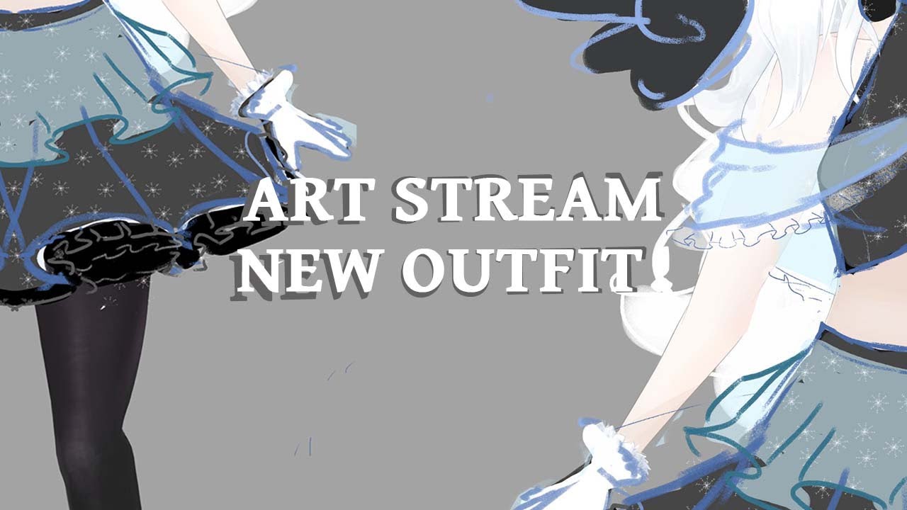 Magical Neo! we design my next model outfit!【Art stream】 - YouTube
