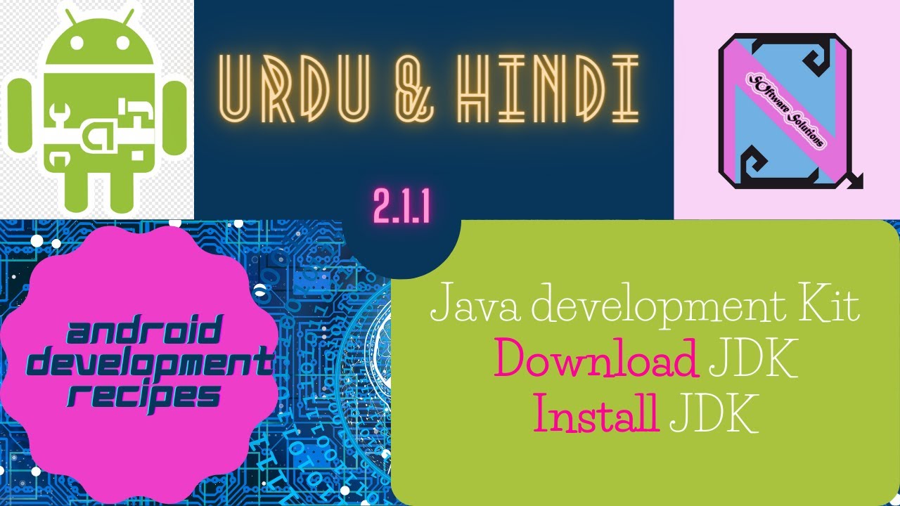 Install & Download Java development Kit || Recipe 2.1.1 Urdu hindi ...