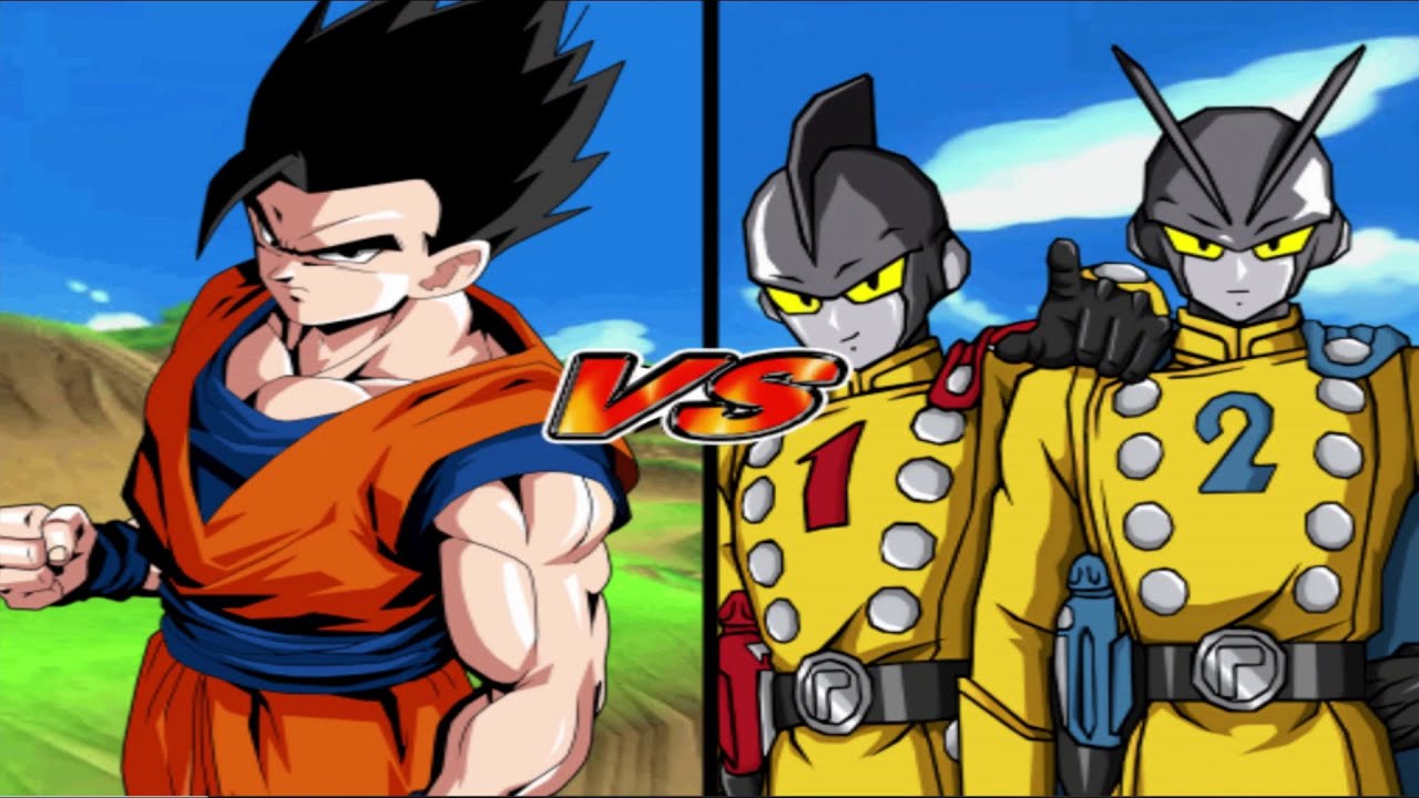 Dragon Ball Z Budokai Tenkaichi 3 Mods - Gohan vs Gamma 1 & 2 - YouTube