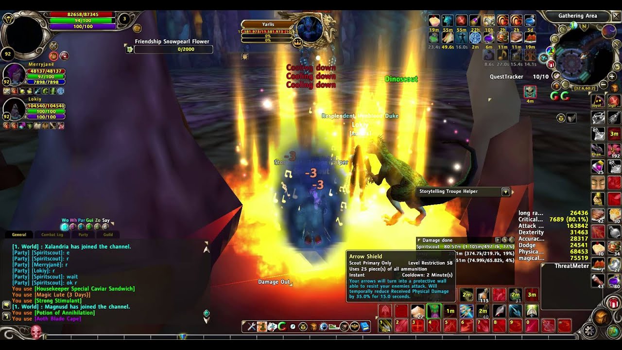 Runes of Magic Scout/rogue solo dps - YouTube