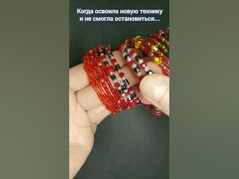 Браслеты и колье на мемори проволоке (проволоке с памятью) #handmade # ...