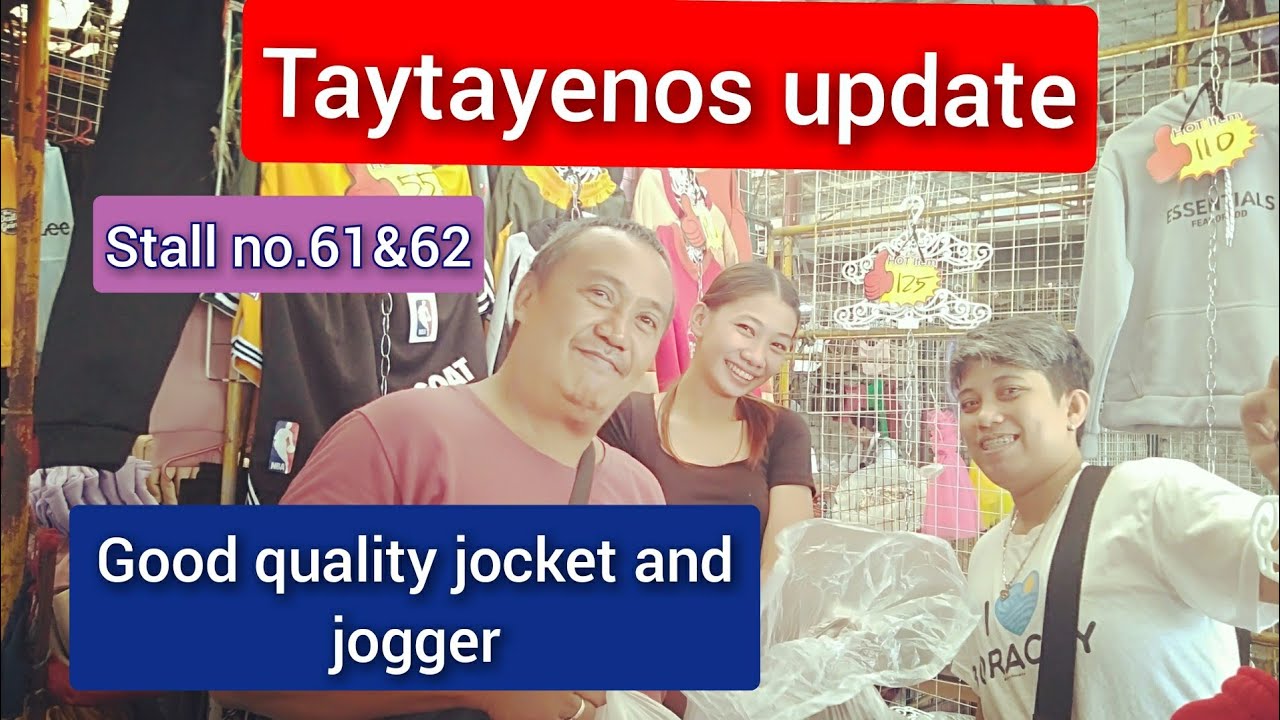 Taytayenos update stall no.61and 62 - YouTube