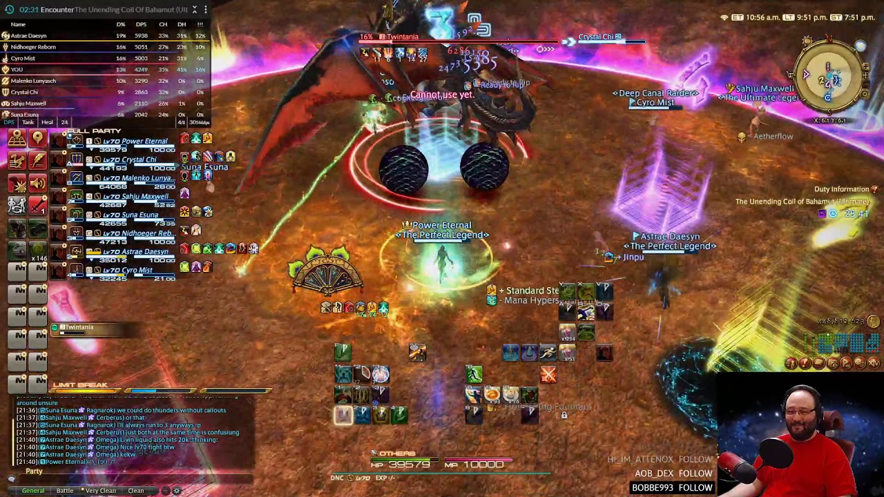 UCOB MEMES?! - UNENDING COIL OF BAHAMUT ULTIMATE PROG! - [Twitch ...