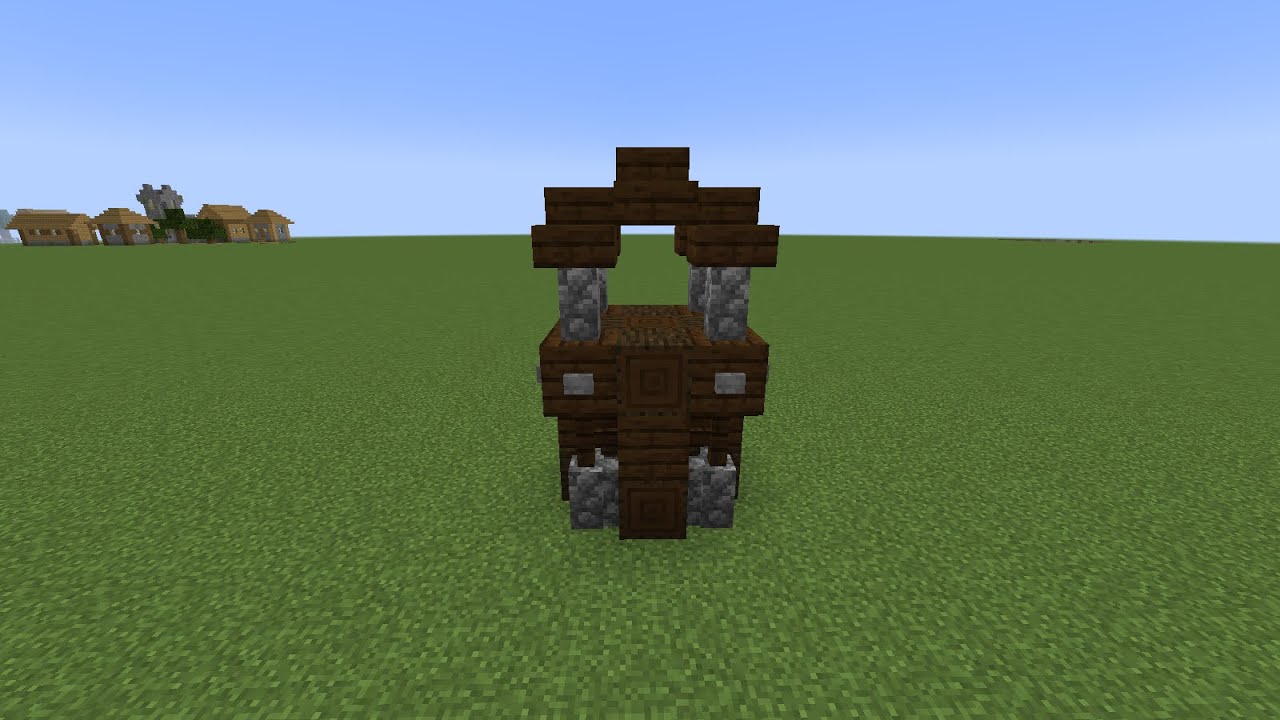 mini pillager outpost - YouTube