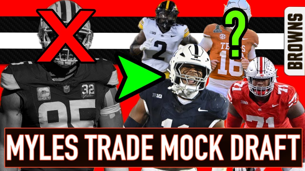 THE WHAT IF THEY ACTUALLY TRADE MYLES GARRETT MOCK DRAFT - YouTube