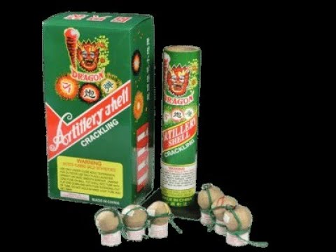 Artillery Ball Shells Crackling #fireworks #4thofjuly - YouTube