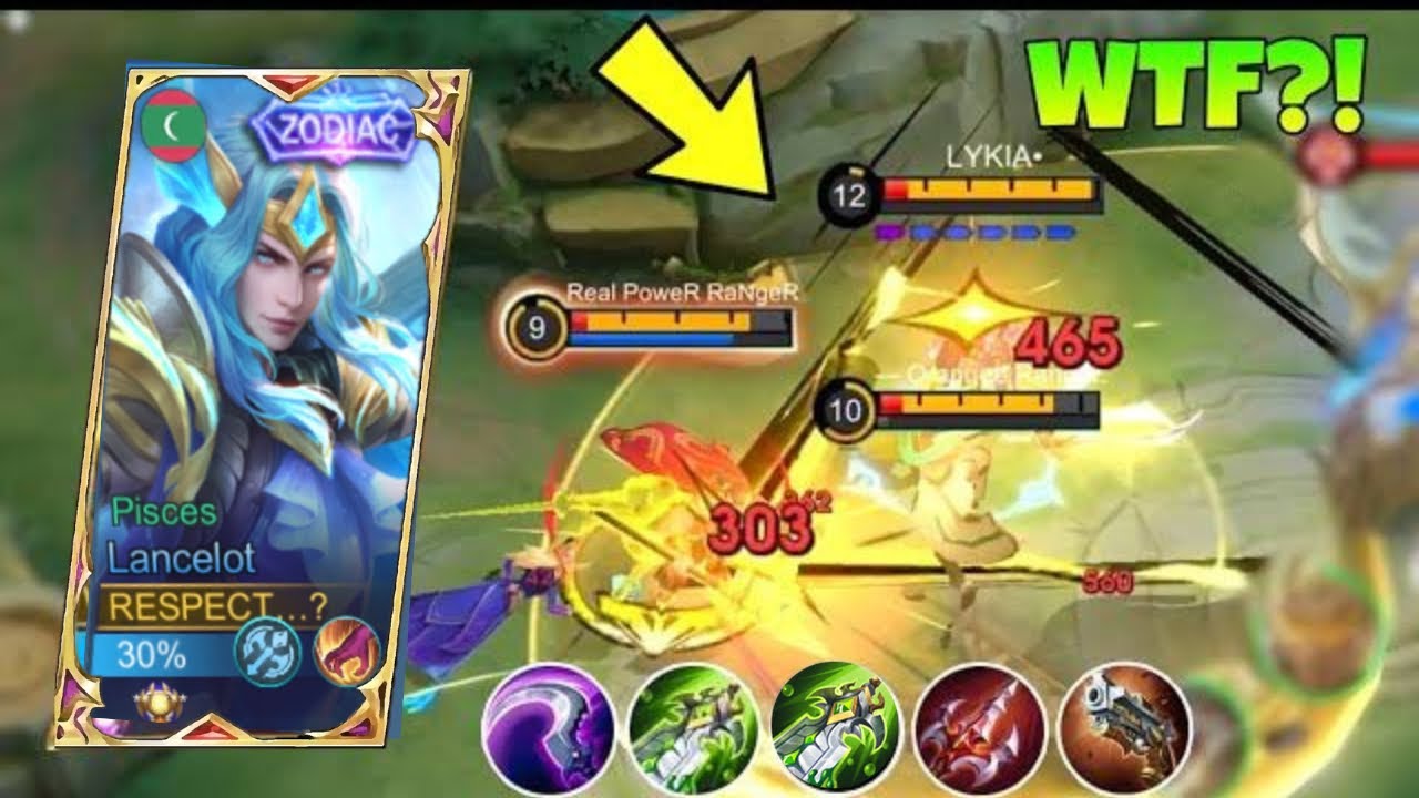 Super Aggressive Lancelot Gameplay 🔥| Lancelot Best build 2024 | Mlbb ...