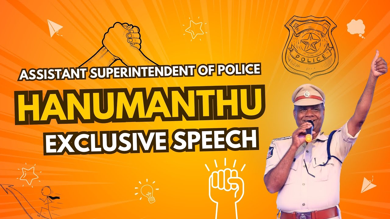 ASP Hanumanthu’s Powerful Inspirational Speech | Sri Gowthami Silver ...