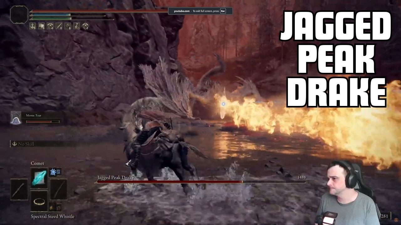 Taming the Jagged Peak Drake (NG+ 7) - YouTube