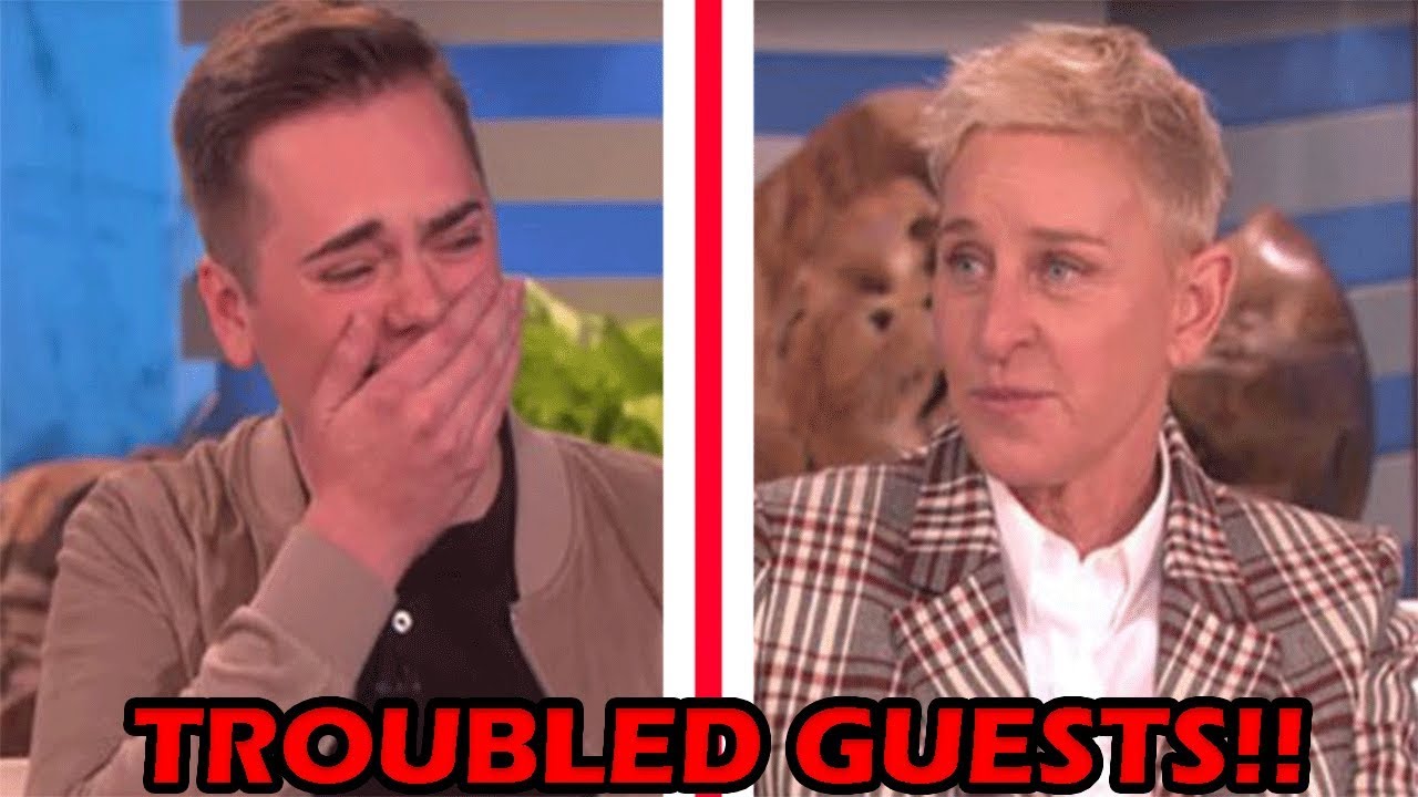 7 Troubled Guests Who Appeared on Ellen! - YouTube