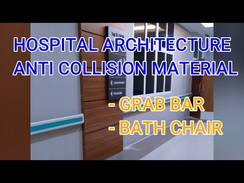 HANDRAIL / STRETCHER GUARD RUMAH SAKIT, WALL GUARD & GRAB BAR - YouTube