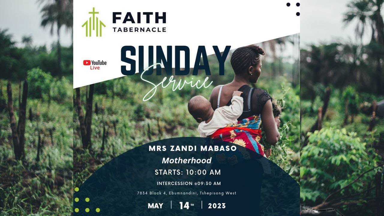 May Sunday Service // Motherhood // Mrs Zandi Mabaso - YouTube