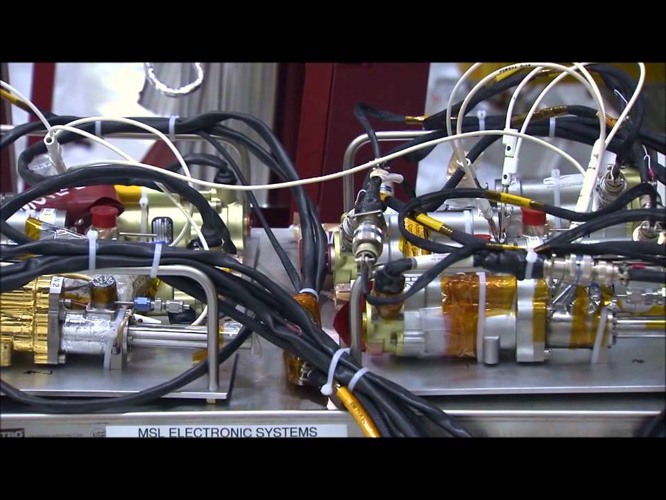 Mars Science Laboratory - Testing the new Rover - YouTube