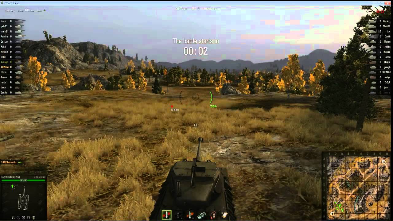 Taw.net World of Tanks battles! - 2 / 5 - YouTube