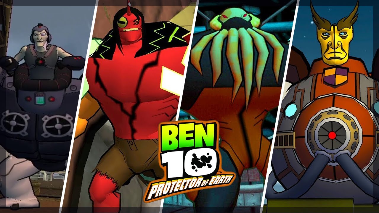 Ben 10 Protector of Earth | All Boss Fights and Ending | 1080p 60FPS ...