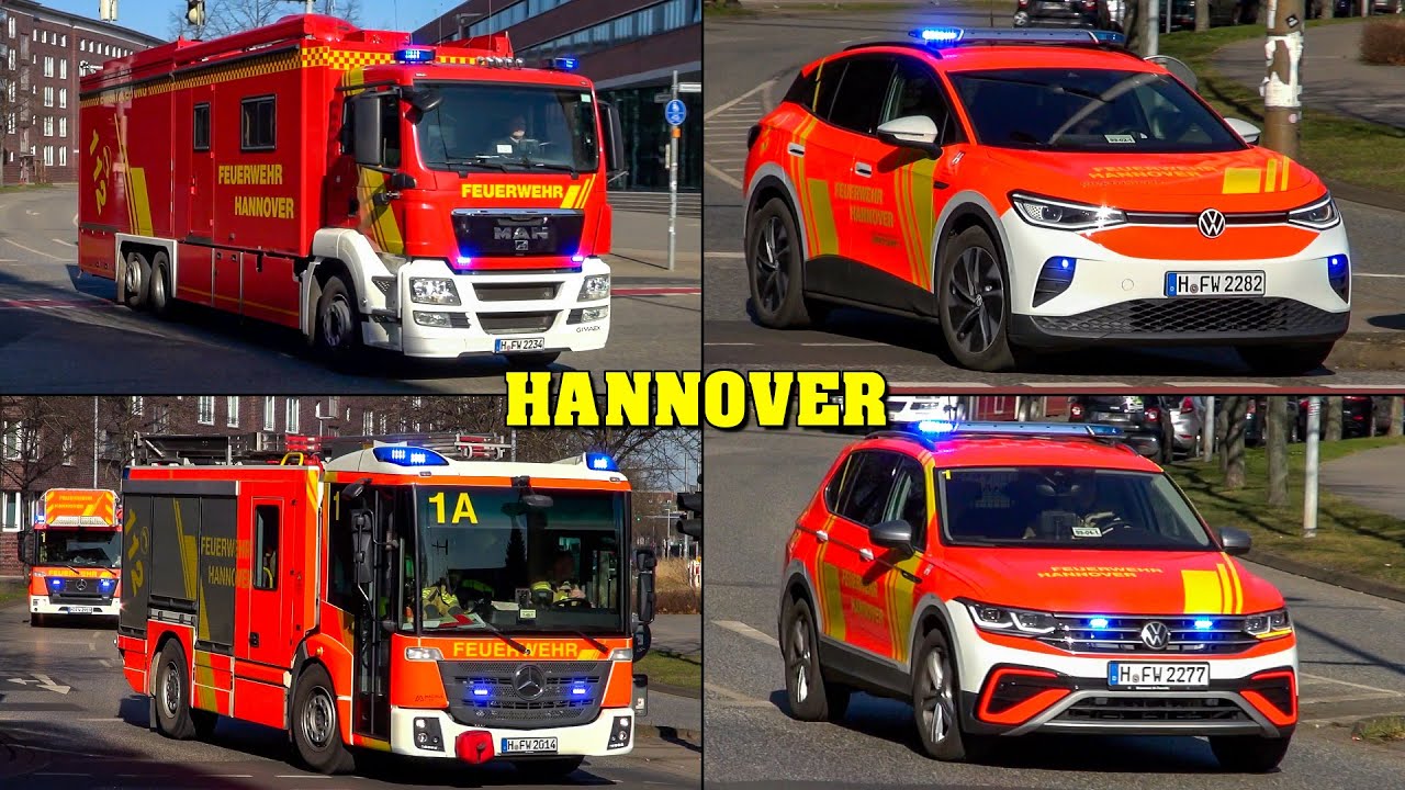 [EXPLOSION bei CONTINENTAL] - Großeinsatz FEUERWEHR HANNOVER ...