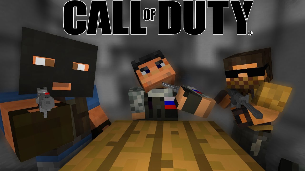 Call of Duty в Minecraft | ПОБЕГ ИЗ ПЛЕНА - YouTube