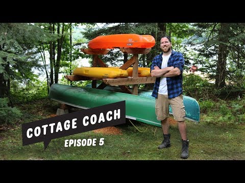 Building a Canoe Rack - Cottage Coach | Episode 5 - YouTube