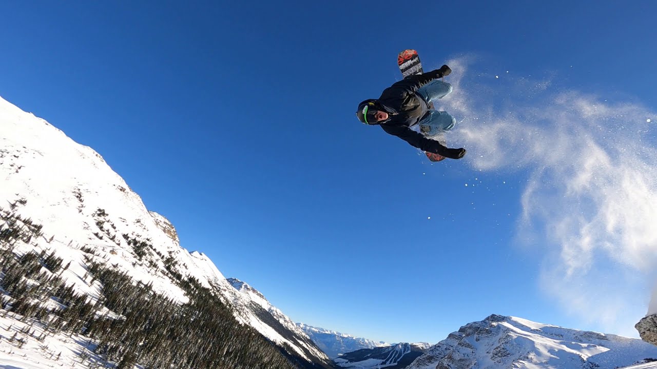 Man Faceplants While Doing A Snowboarding Backflip - YouTube