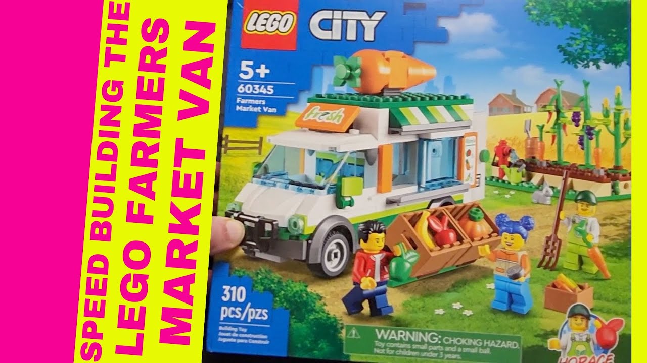 LEGO Speed build of the Farmers Market Van. How fast can you finish ...