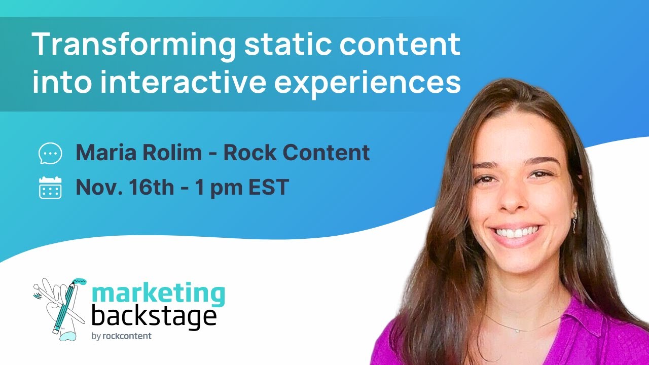 Transforming static content into interactive experiences - YouTube