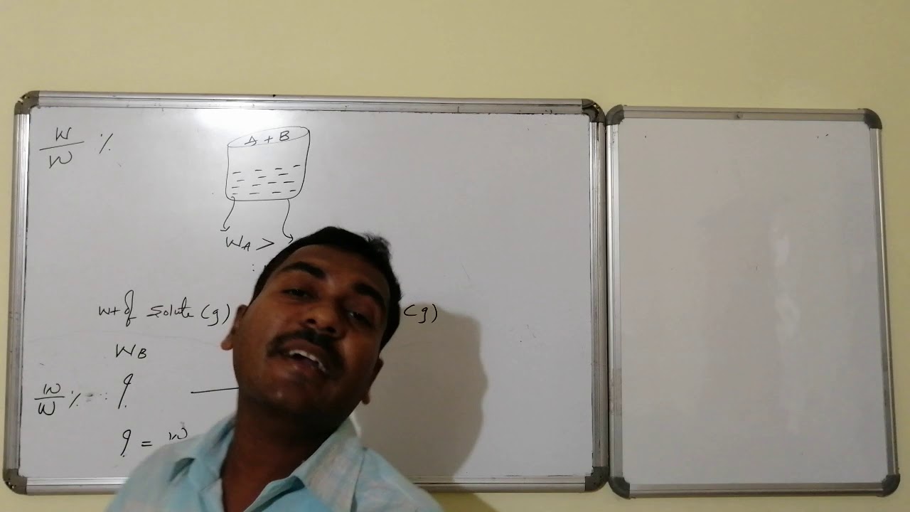 Solutions (L-2) :primary conc units - YouTube