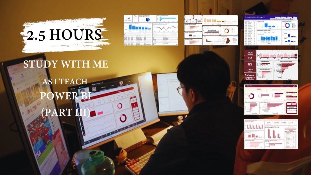 Học POWER BI cùng mình - PRESENTATION DAY | 2.5 HOURS TEACHING POWER BI ...