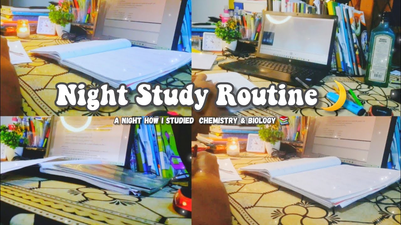 Evening 🌇 to Night 🌙 Study Routine | Productive Study Vlog 🤗 ( සිංහල ...