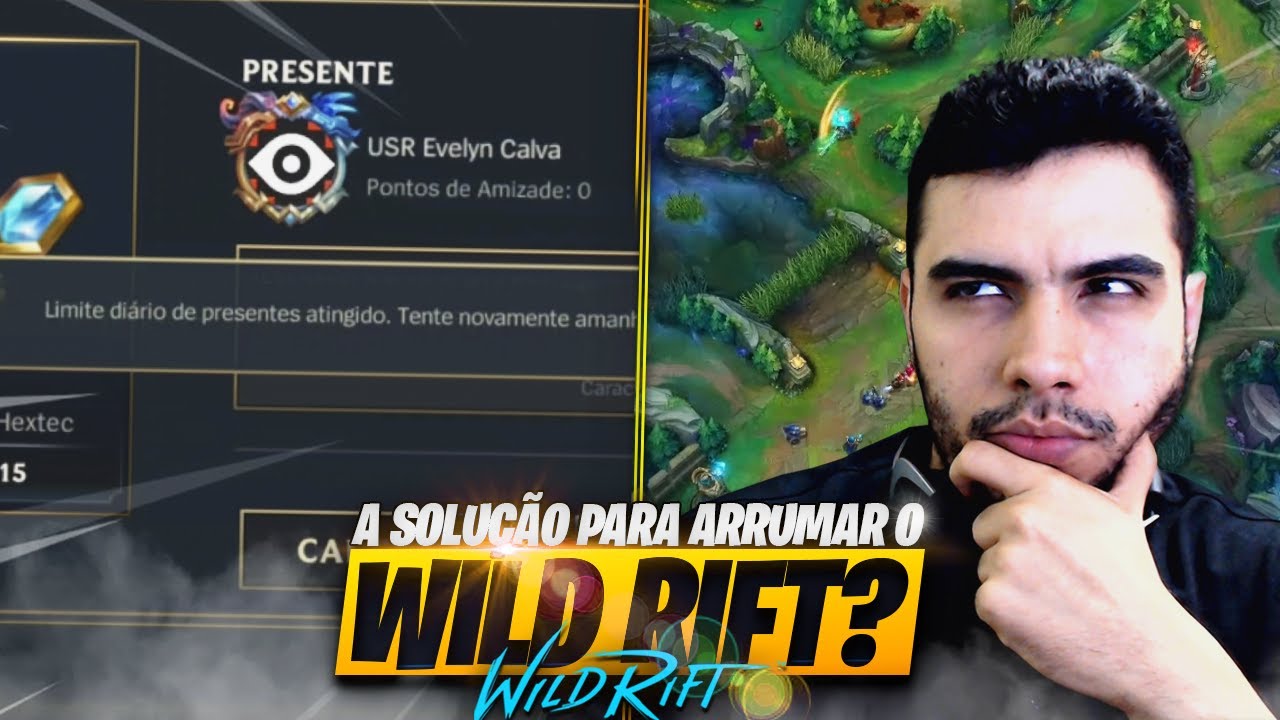 Como Resolver os Problemas do WILD RIFT? - YouTube