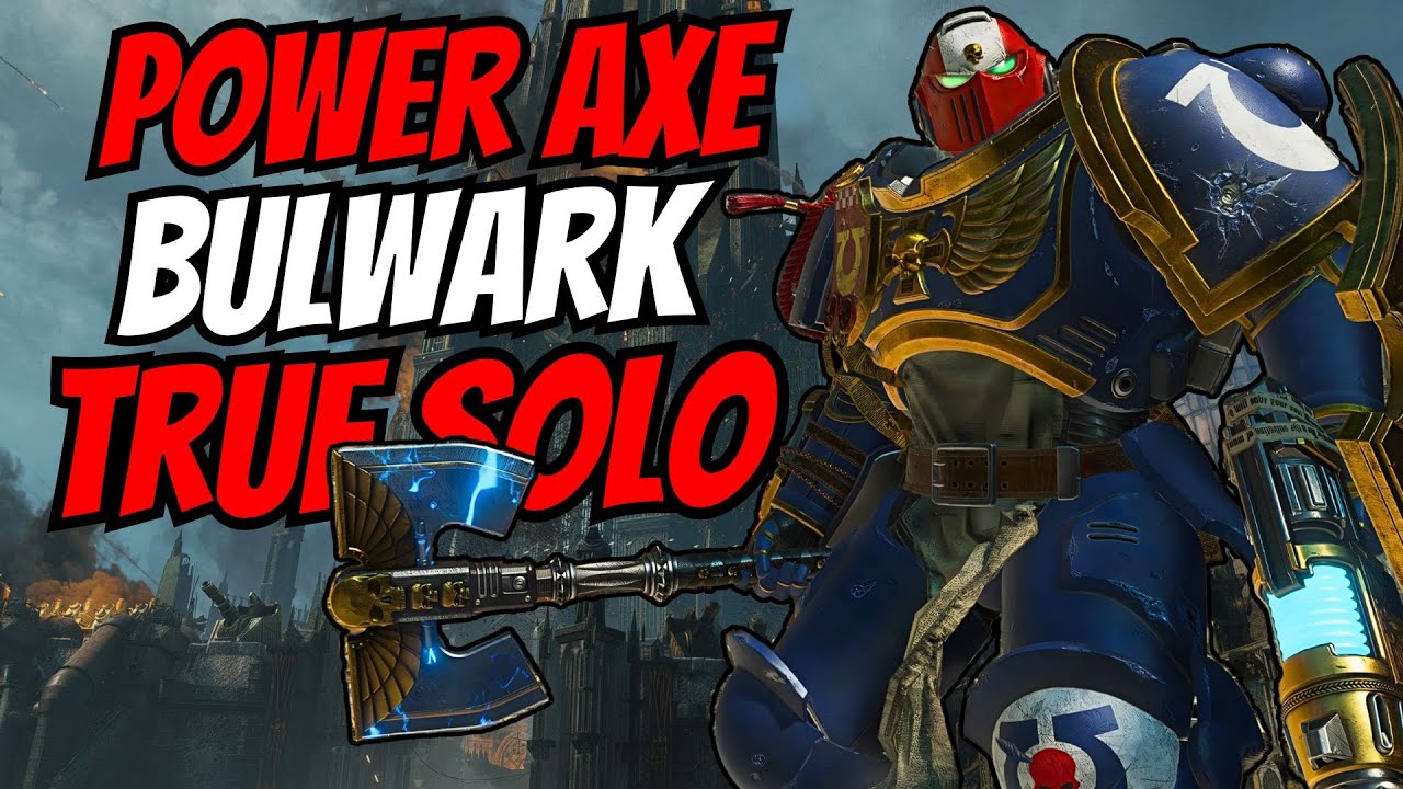 Power Axe Bulwark SGT METAURUS Chops Through The Swarm - True Solo ...