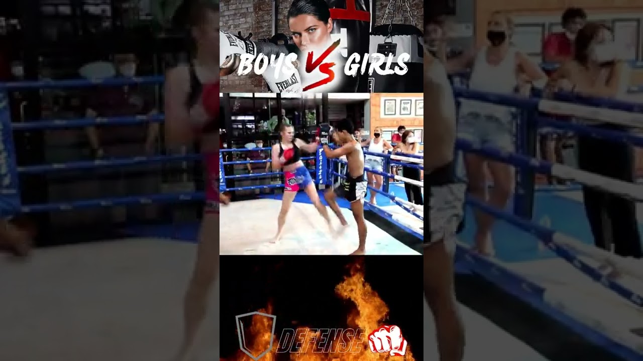 🔥Women VS Men in Real Fights | girls vs boys | woman vs man #boxing # ...