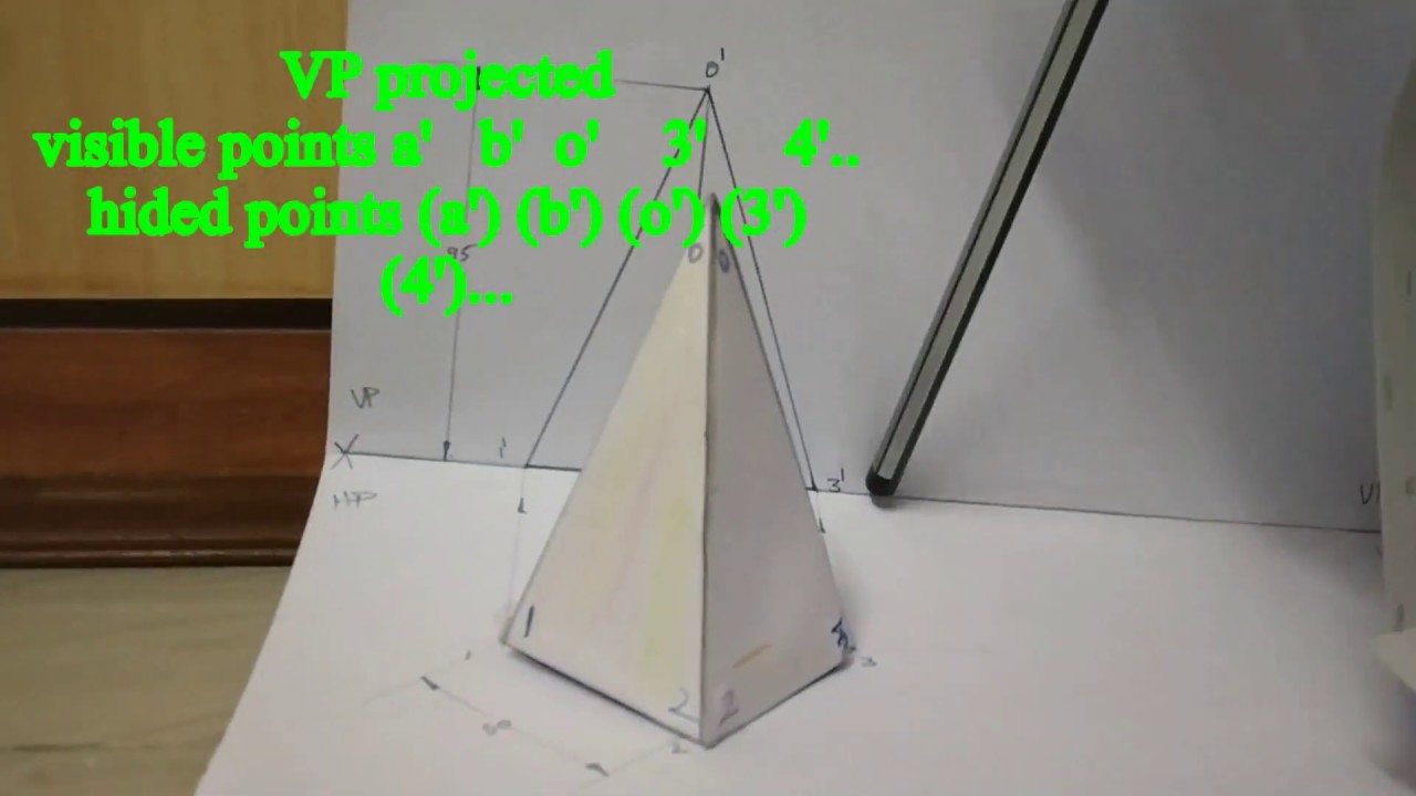 Engineering Graphics _ Naming of simple square solid by YoucaN - YouTube