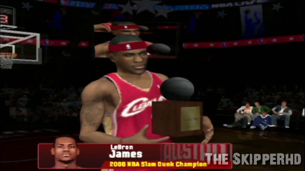 NBA Live 06 PS2 - NBA All Star Slam Dunk Contest - YouTube
