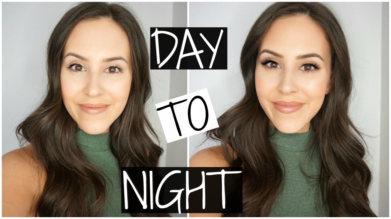 Day to Night Drugstore Makeup Tutorial | Beauty with Emily Fox - YouTube