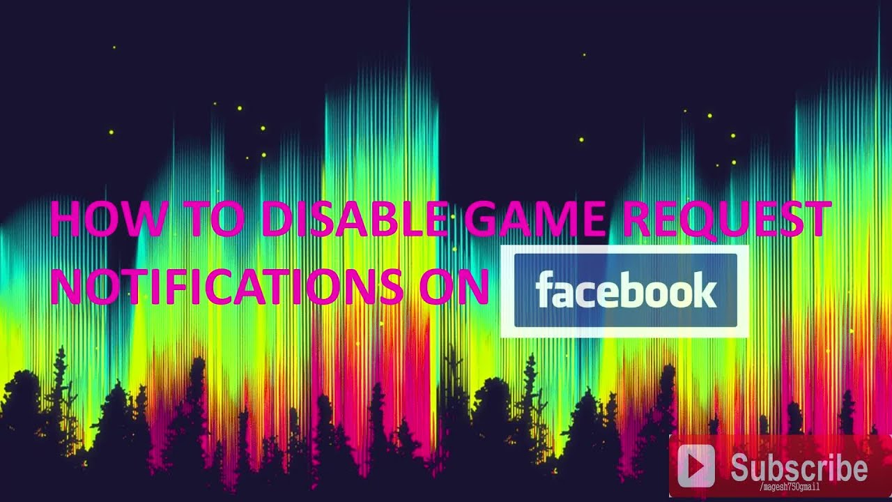 How to block game request in facebook - YouTube