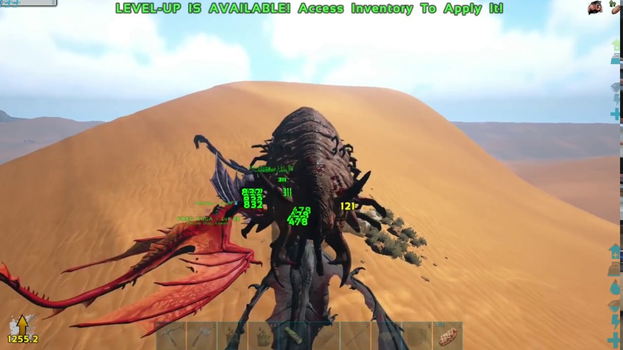 Taming a Mantis In Ark - YouTube