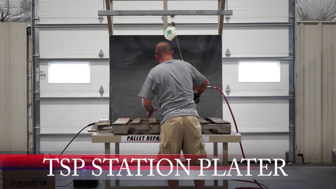 PRS Pallet Doctor Station Plater Model TSP - YouTube