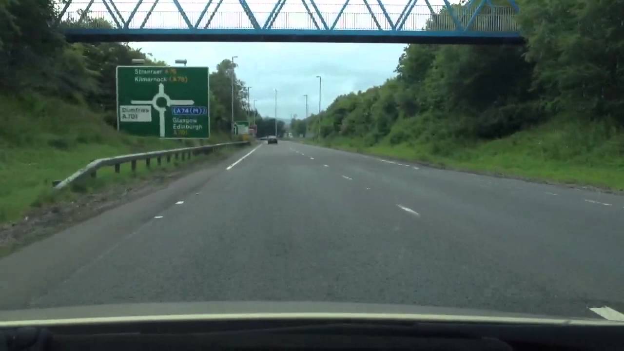 A75 Edinburgh Road Roundabout - YouTube