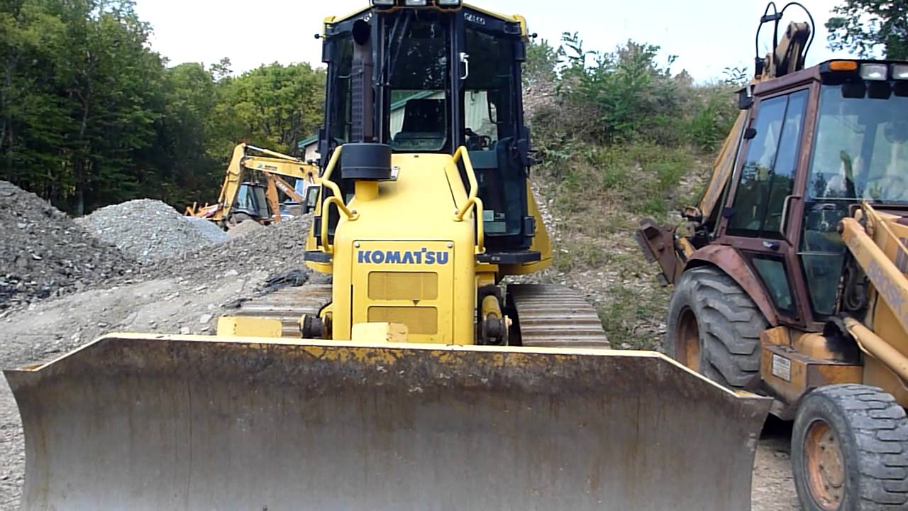 Komatsu D51Ex-22 Finish Dozer - YouTube