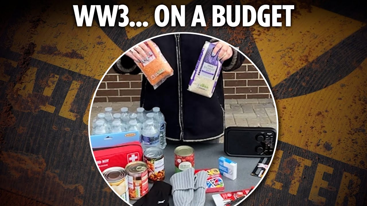 How to build your own nuclear emergency kit with high street buys - YouTube