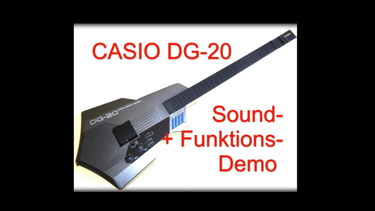 Casio DG-20 Sound- und Funktions-Demo - YouTube