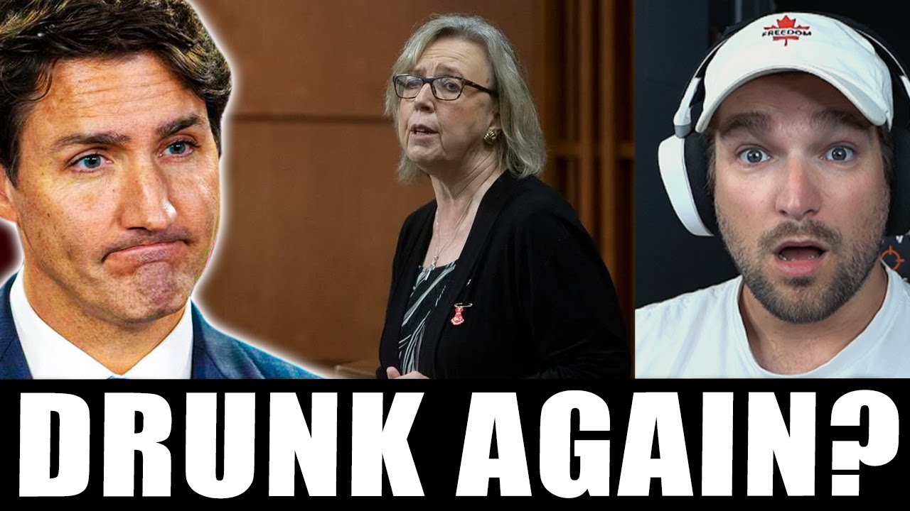 Green Party Elizabeth May DRUNK In Parliament - YouTube