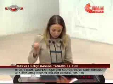Kadın vekilin bakışlarından rahatsız oldu
