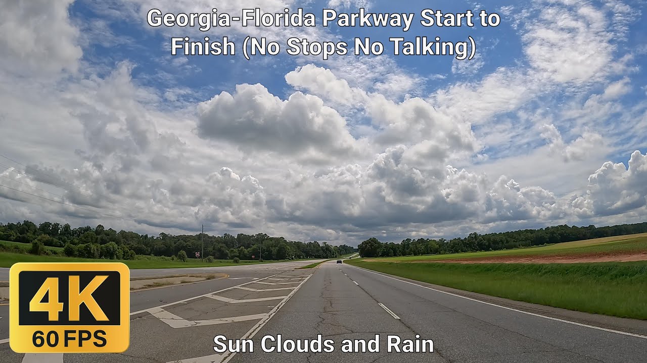 Georgia-Florida Parkway Start to Finish (SR 300) | Full Scenic Drive in ...