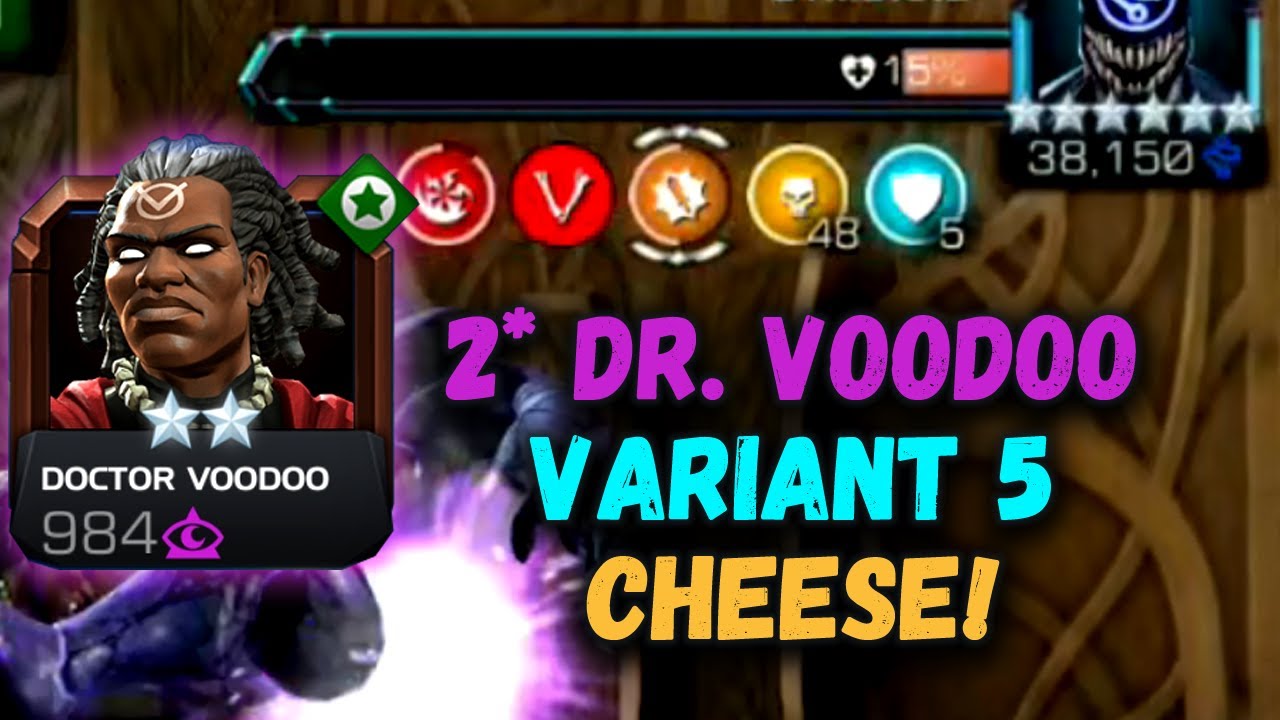 2* Dr. Voodoo Variant 5 Cheese - Marvel Contest of Champions - YouTube
